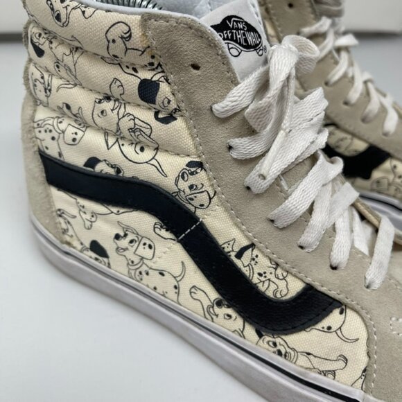 Vans | Shoes | Vans X Disney Collab 1 Dalmatians Sk8 High Top Sneakers ...